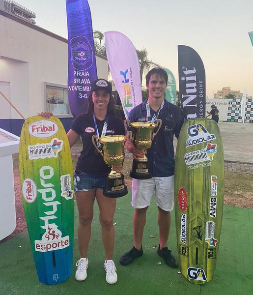 Kitesurf: Bruno Lobo e Socorro Reis representam o Maranhão no Circuito ...