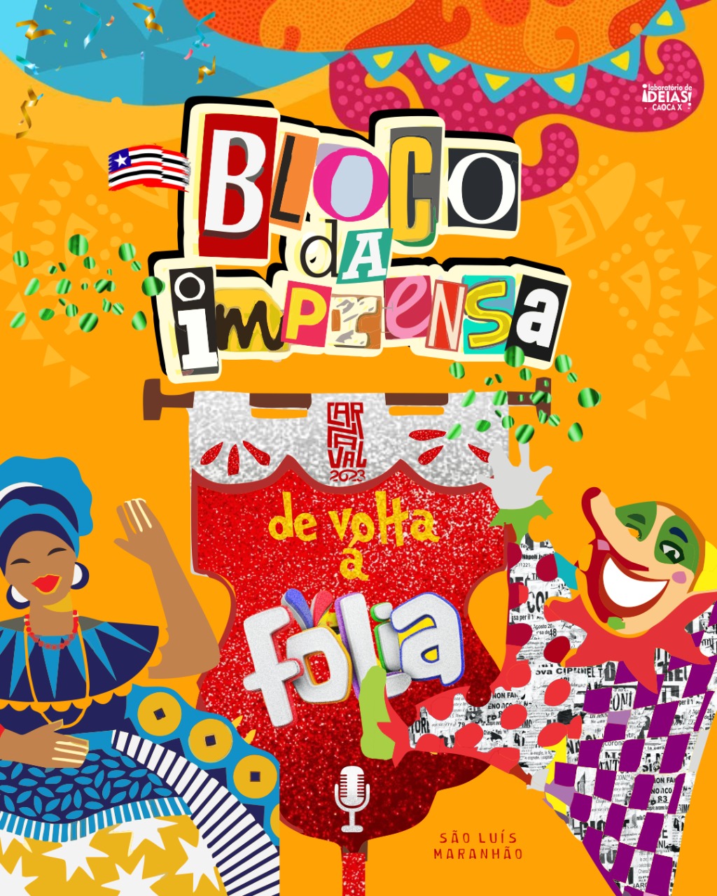 Bloco Da Imprensa Da à Largada Para O Carnaval 2023 Jornal Pequeno