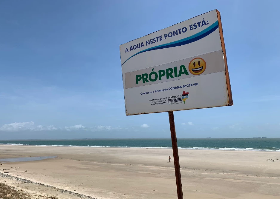 Confira os trechos próprios para banho em praias da Grande São Luís - Jornal Pequeno